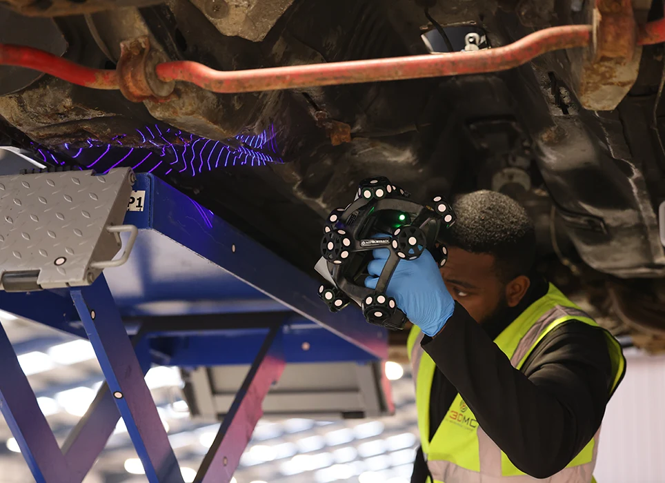 Revolutionising the RS500: Automotive 3D Scanning for Innovation – T3DMC